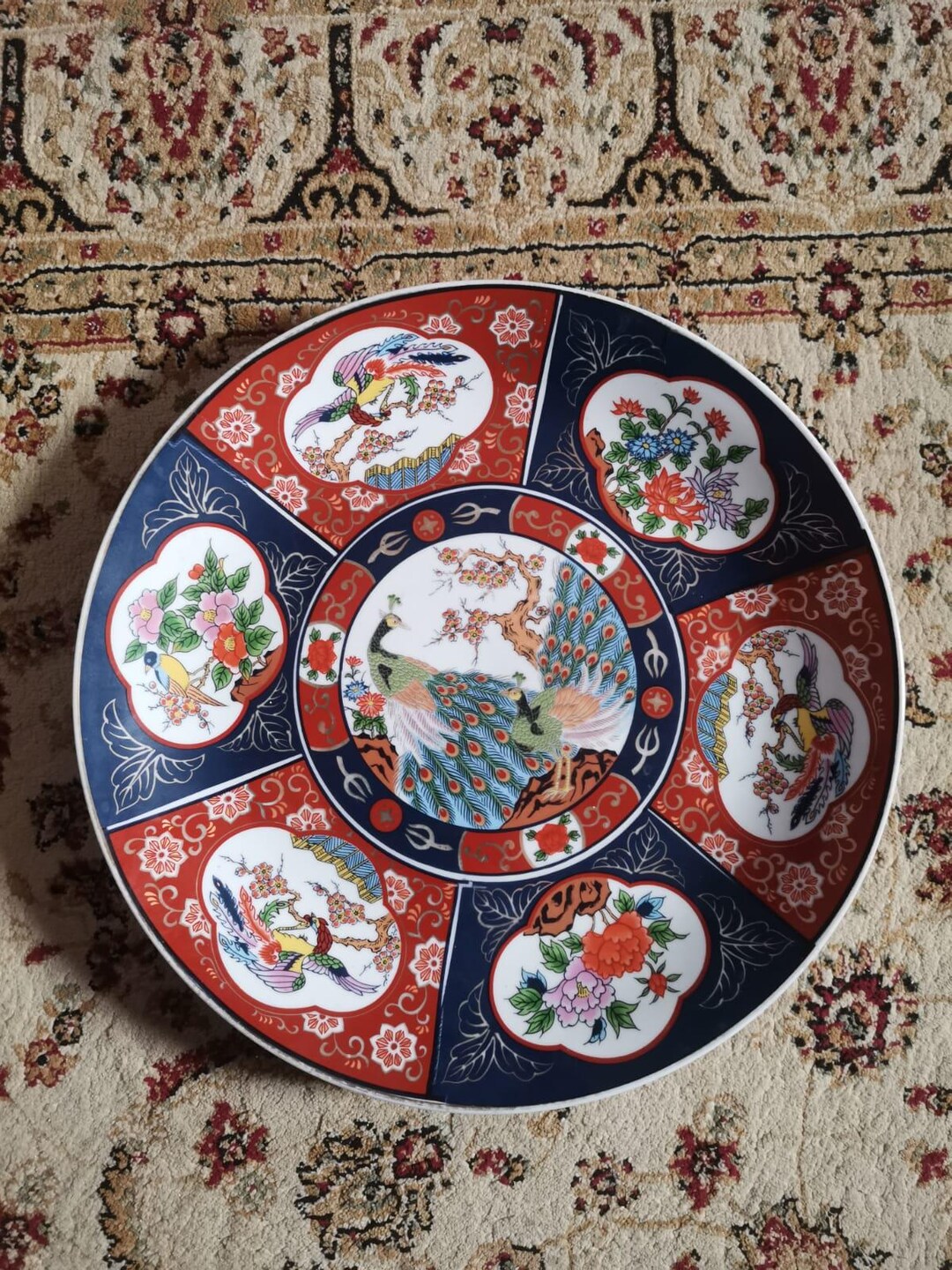 Large Authentic Taous Serving Dish, Moroccan Craftsmanship, Made in ...