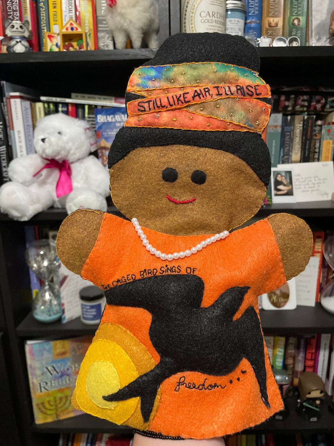 Maya Angelou Puppet - Etsy