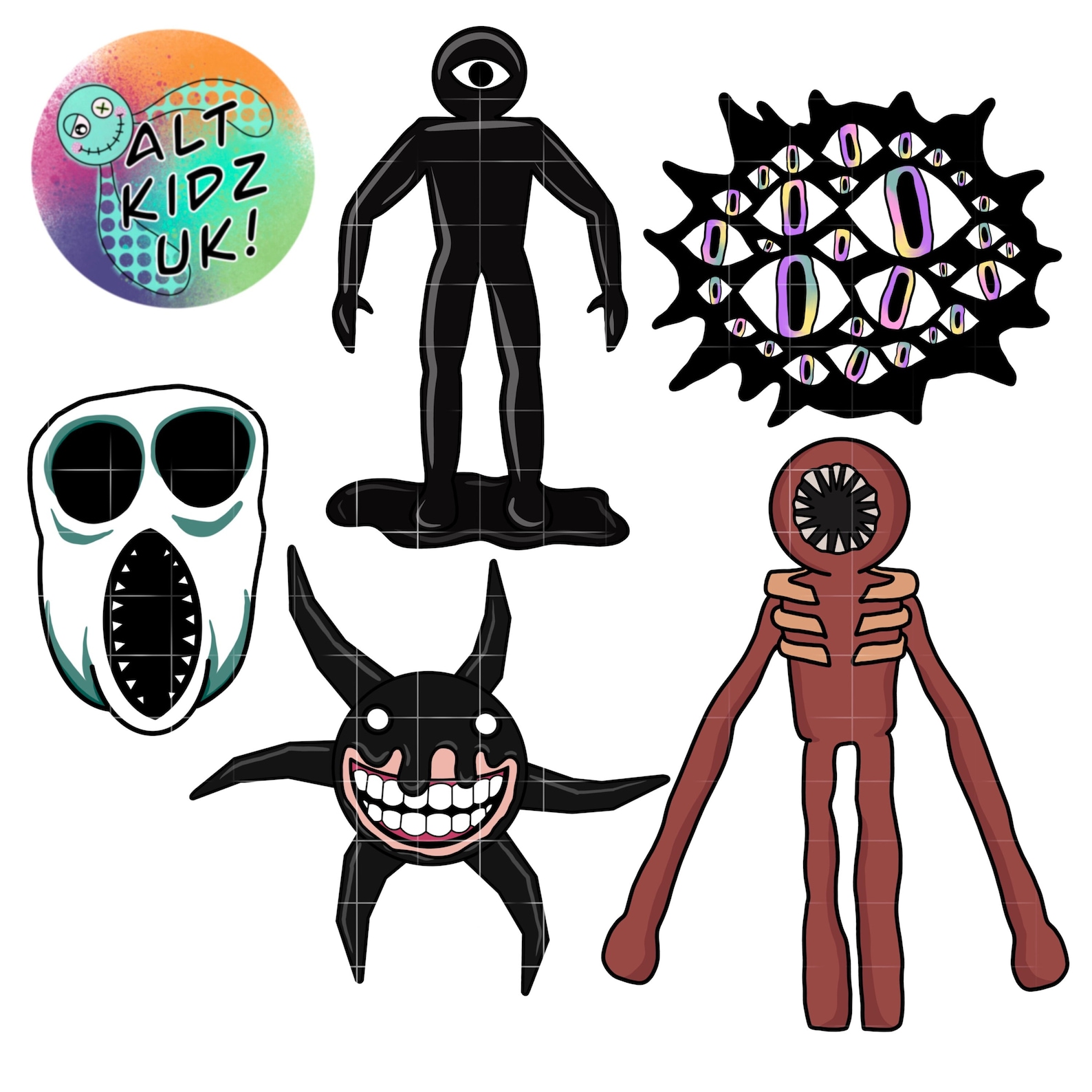 Doors Roblox Bundle PNG Downloadable Digital Images for Sublimation ...