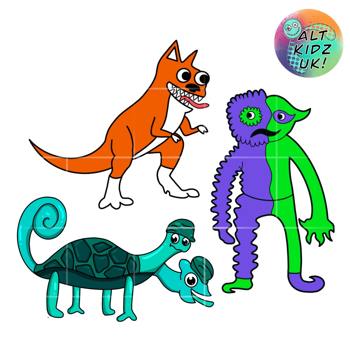 Garten of Banban 4 PNG Bundle Kittysaurus Roblox Characters ...