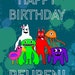 Garten of Banban Birthday Card, Digital Printable Birthday Card, Made ...