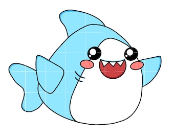 Thicc Shark Lankybox - Etsy