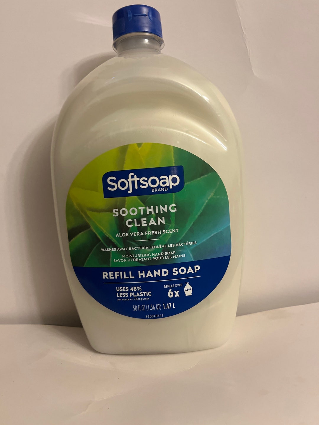 Soft Soap Soothing Clean Aloe Vera Fresh Scent Hand Soap Refill 50 FL ...
