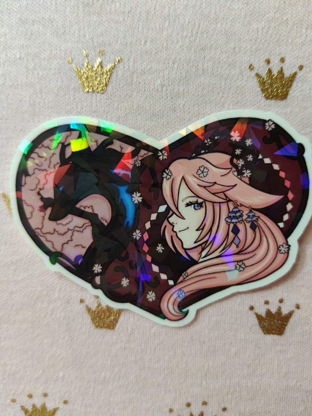 Yae Miko Genshin Heart - Etsy