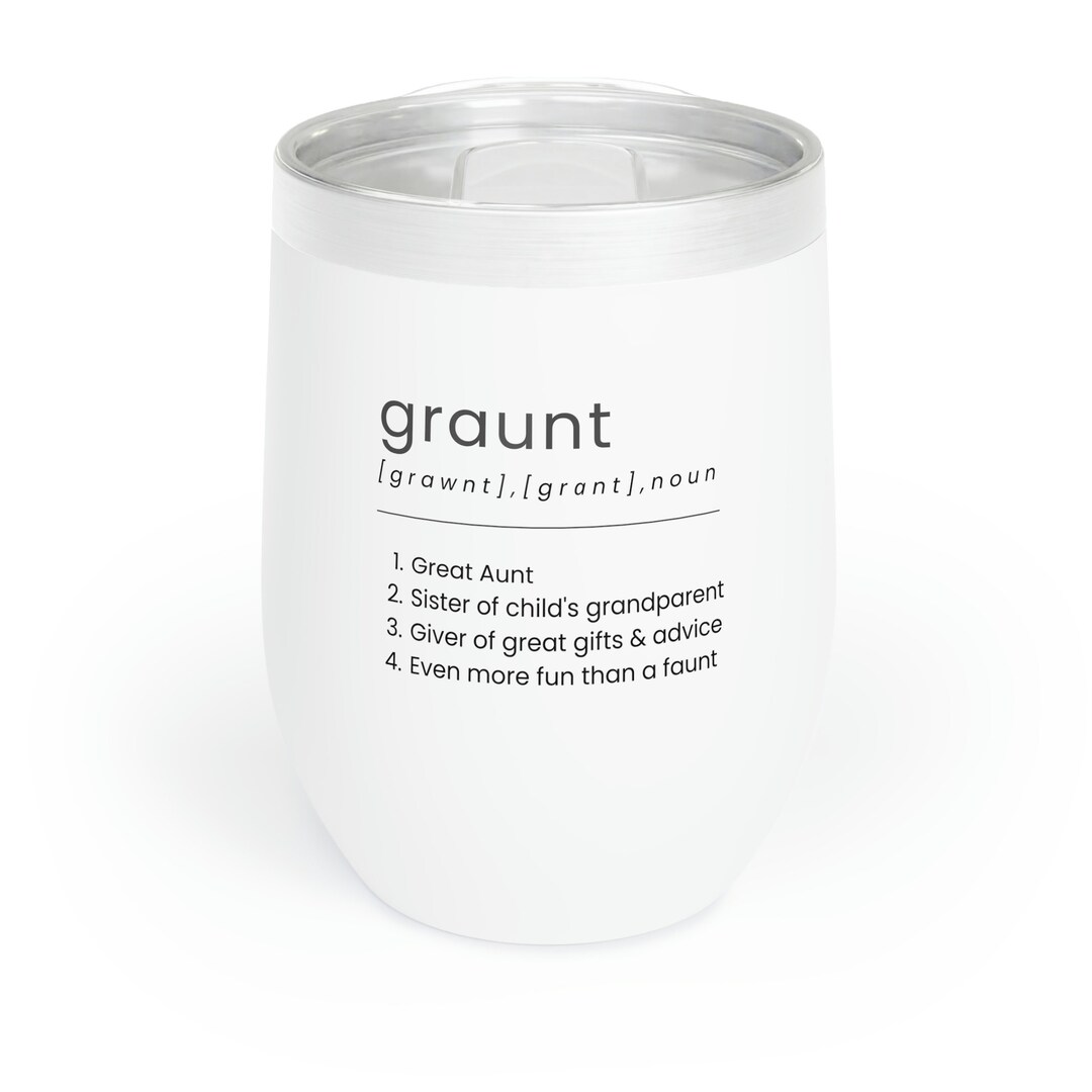 Graunt Definition Wine Tumbler, Funny Aunt Gift - Etsy