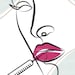 Line Art - Botox - Filler - Injector - Line Drawing Wall Decor - Lip ...