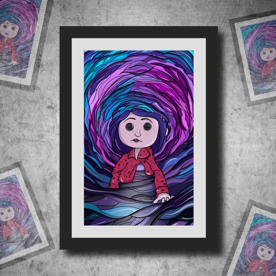 Button-eyed Movie Character Print Various Sizes (2041) - Etsy