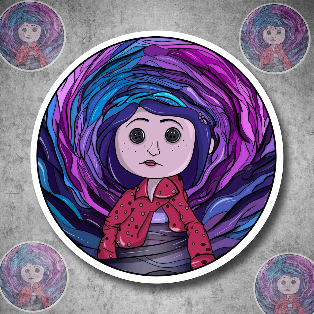 Button-eyed Adventure Waterproof Vinyl Sticker (152) - Etsy