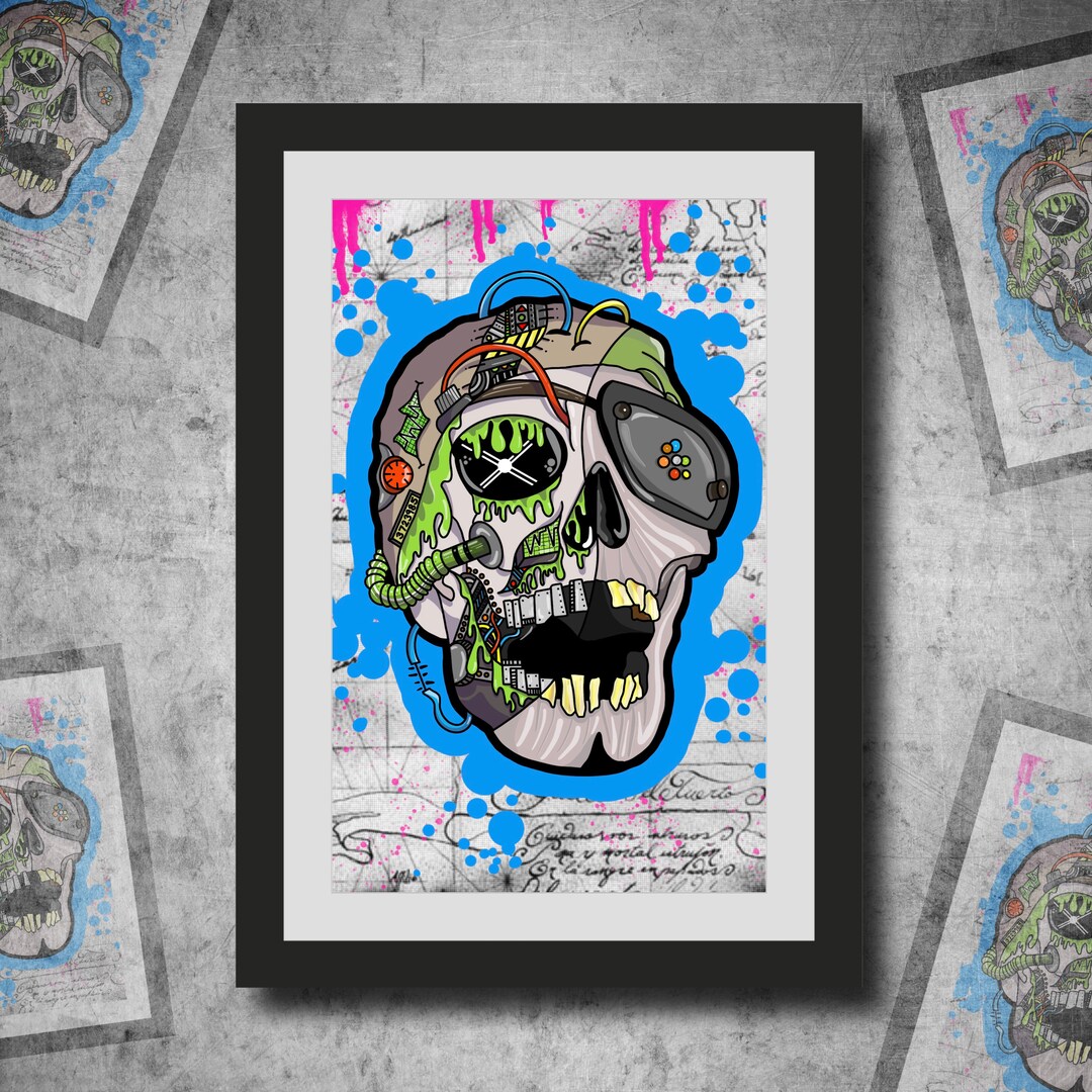 One-eyed Willy Robot Mashup Print Various Sizes (2019) - Etsy