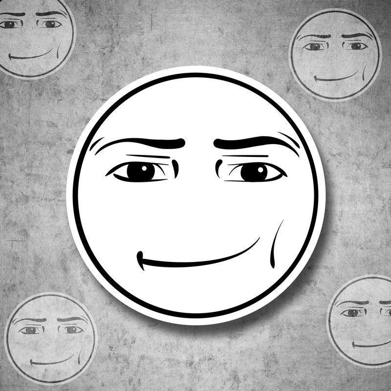 Roblox Face Decal - Etsy