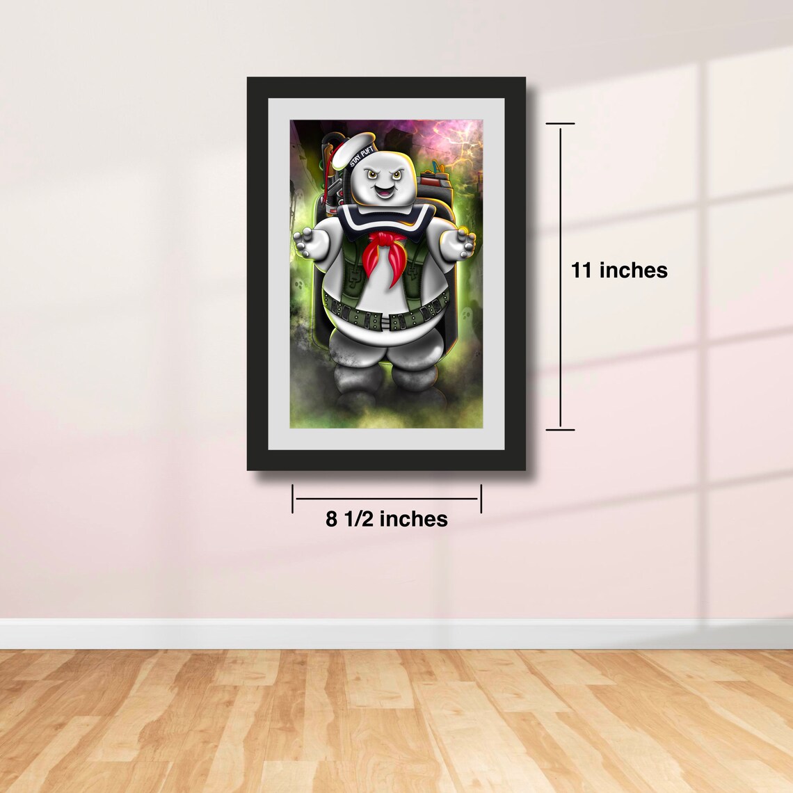Ghost Fighting Marshmallow Man NYC Takeover Print Various Sizes (2054 ...