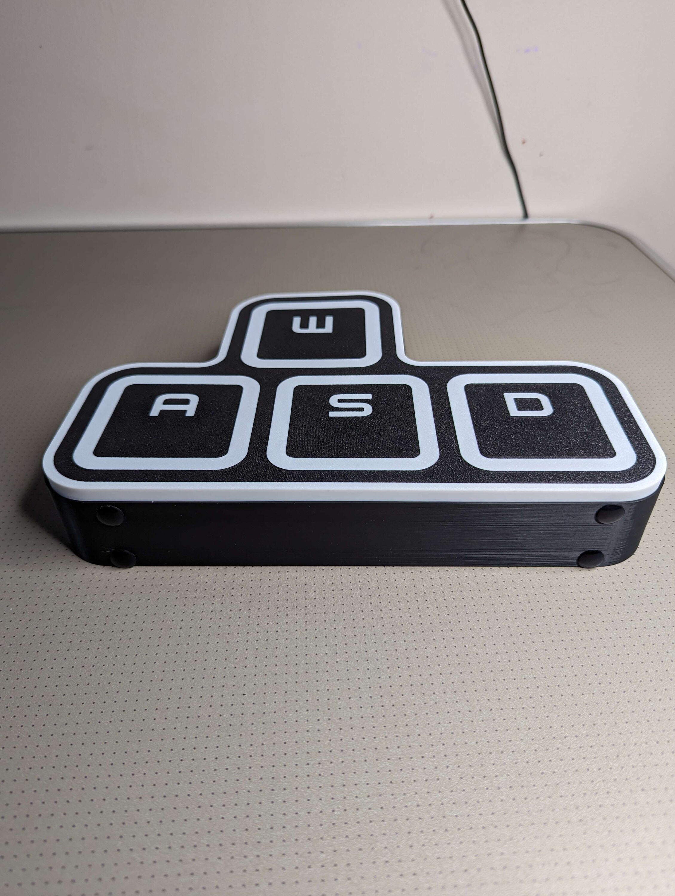 3D Printed WASD Keys, LED Gamer Keyboard Light, Custom Gaming Room ...