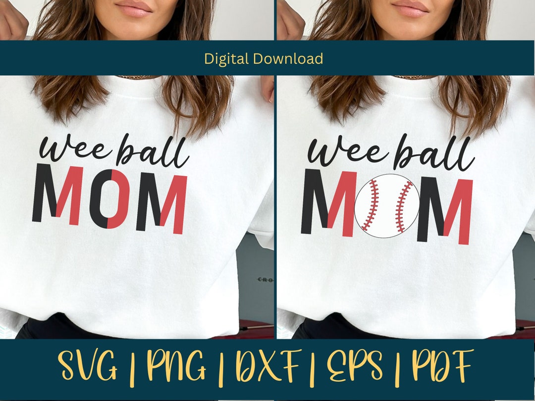 Wee Ball Mom SVG, Wee Ball Mom PNG, Wee Ball Svg, Wee Ball Png, Wee ...