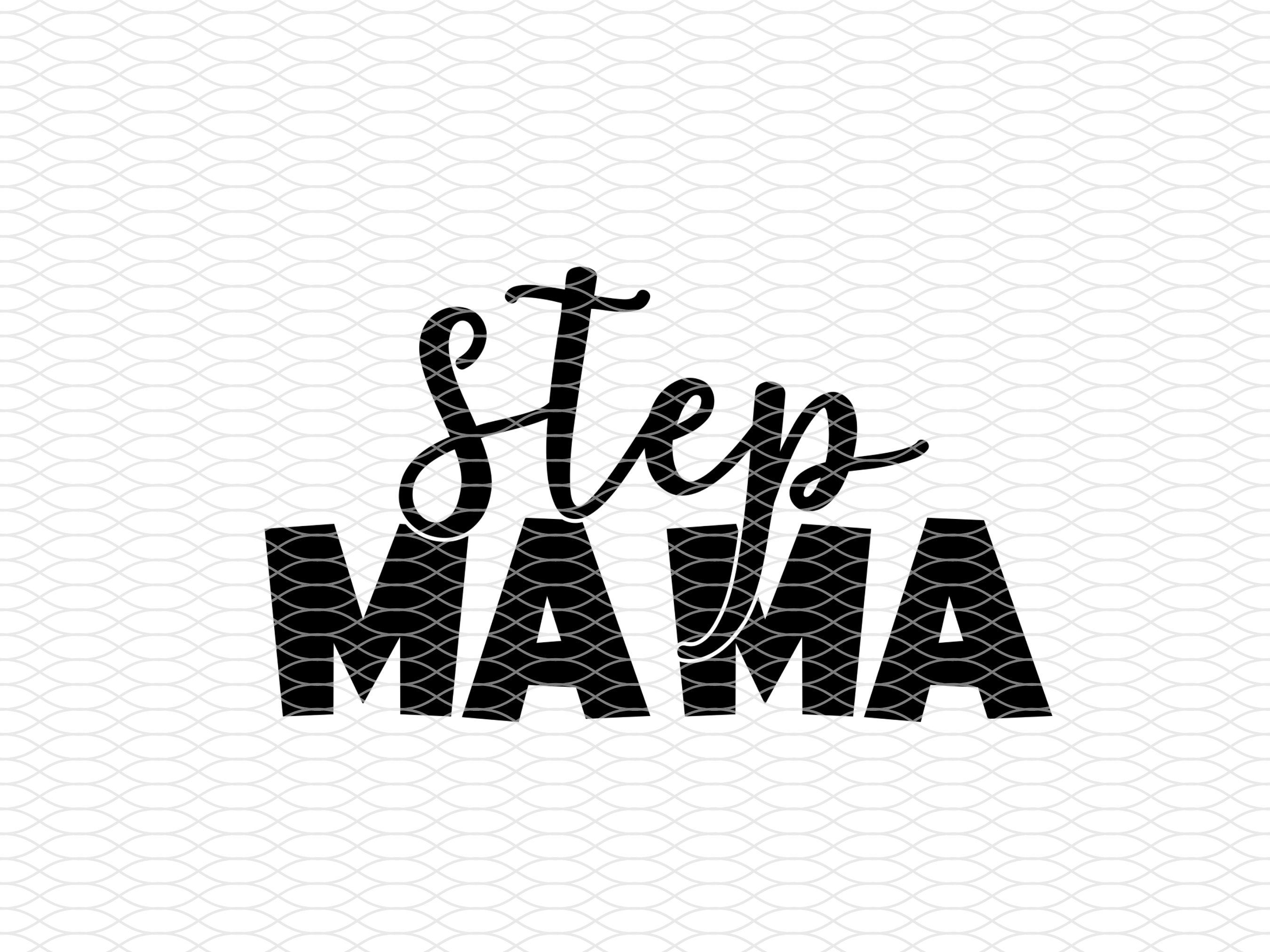 Bonus Mama Svg, Step Mom, Mother's Day Svg, Step-mom Svg, Cricut File ...