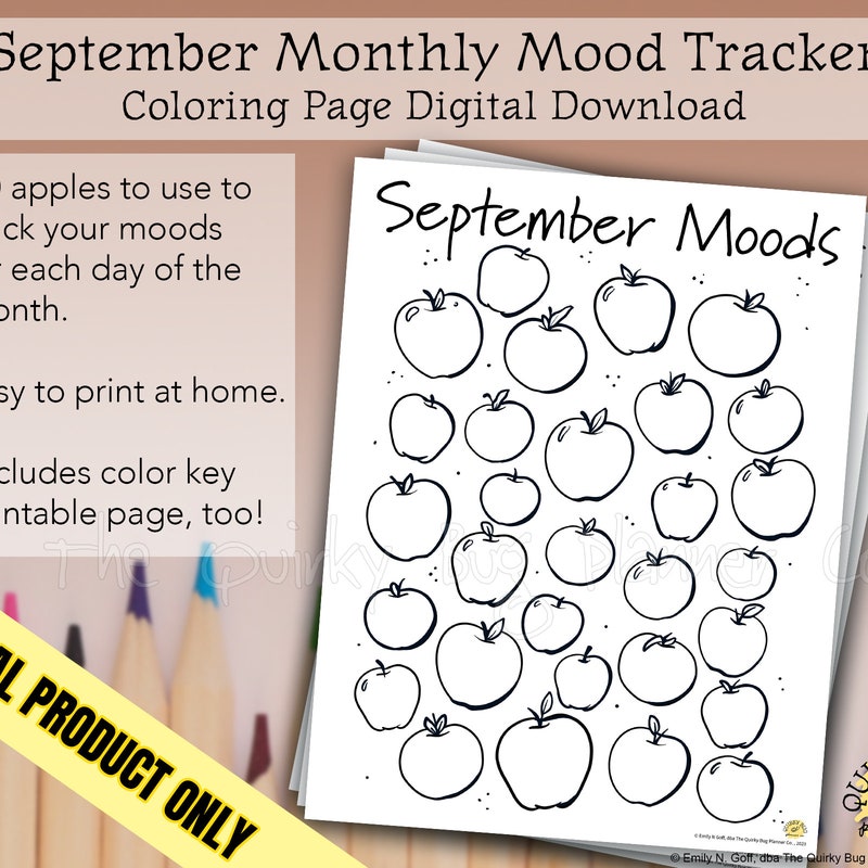 Mood Tracker - Etsy