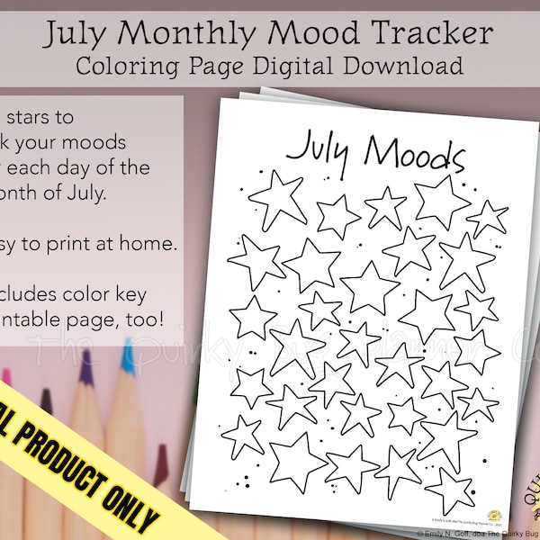 Mood Tracker - Etsy