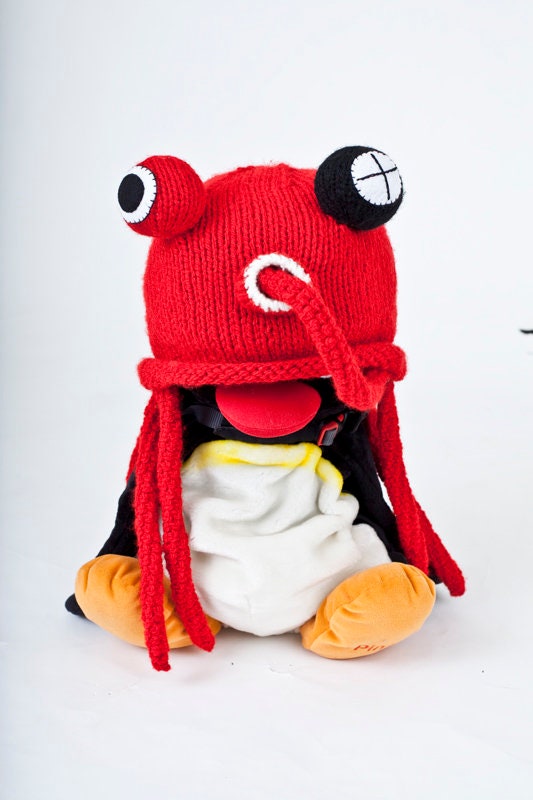 Octopus Helmet Cover, Red, Froggu and Friends, Bike Helmet Cover ...