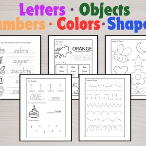 Printable Handwriting Practice Sheets for Kids | Tracing Worksheets ...