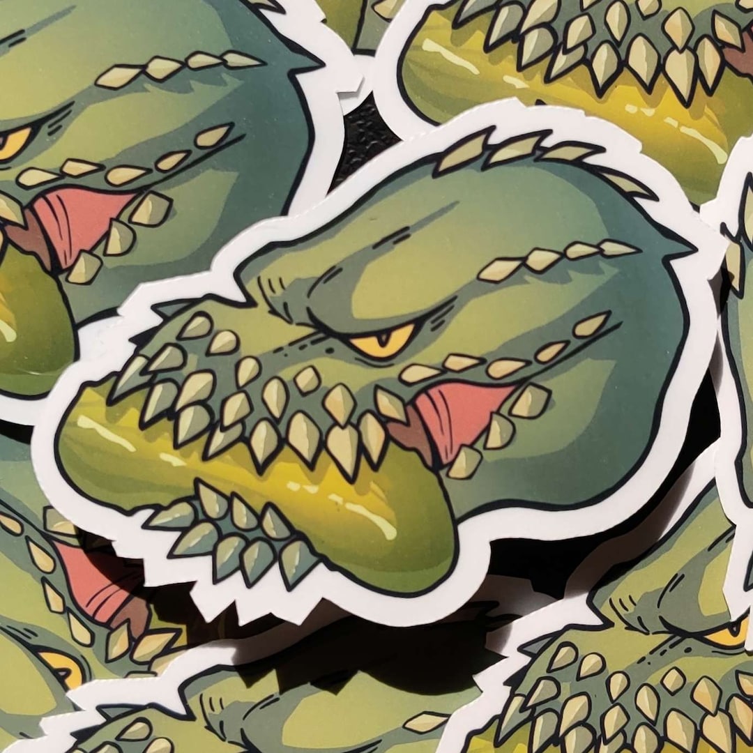 Monster Hunter | Pickle Deviljho | Vinyl Sticker - Etsy