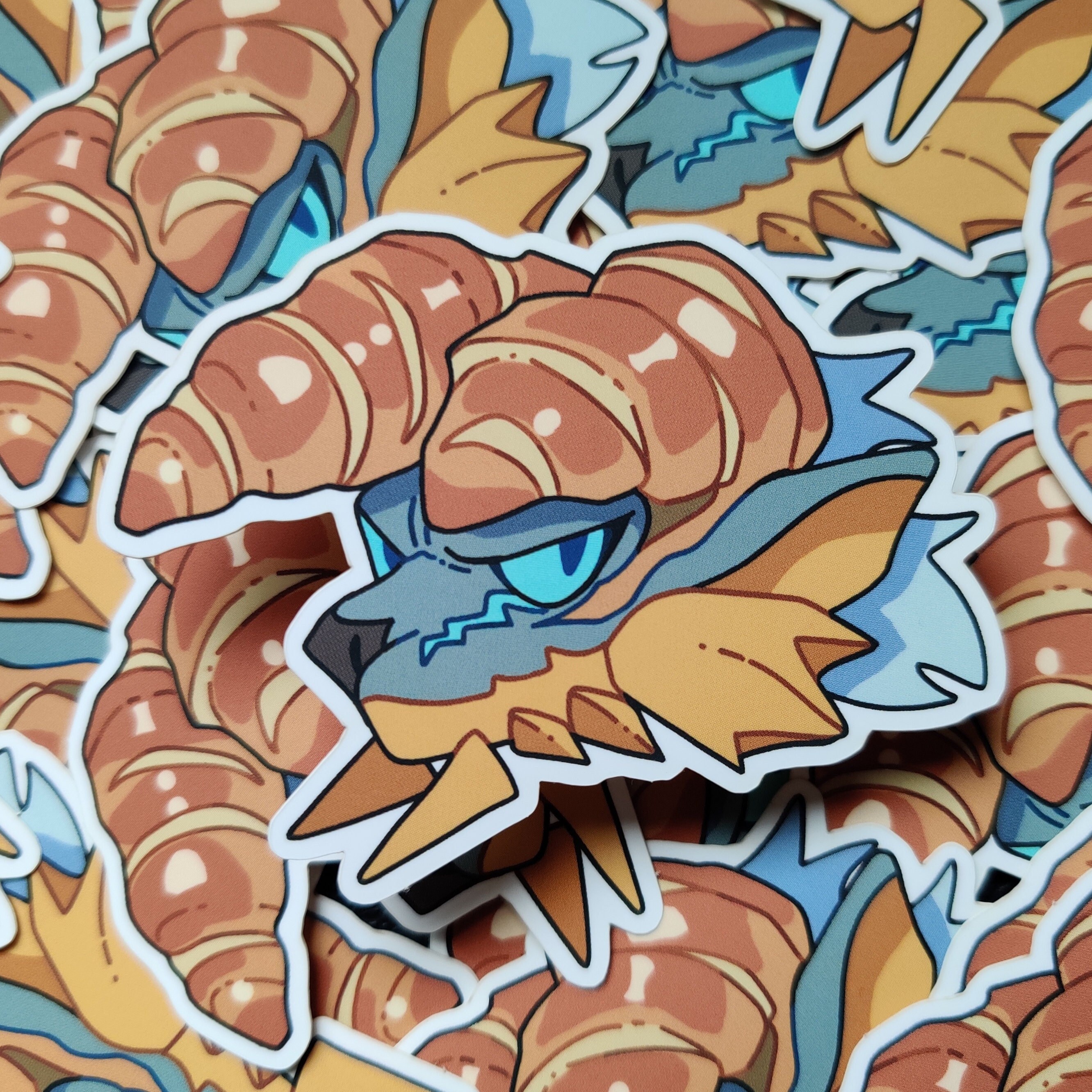 Monster Hunter | Croissant Zinogre | Vinyl Sticker - Etsy