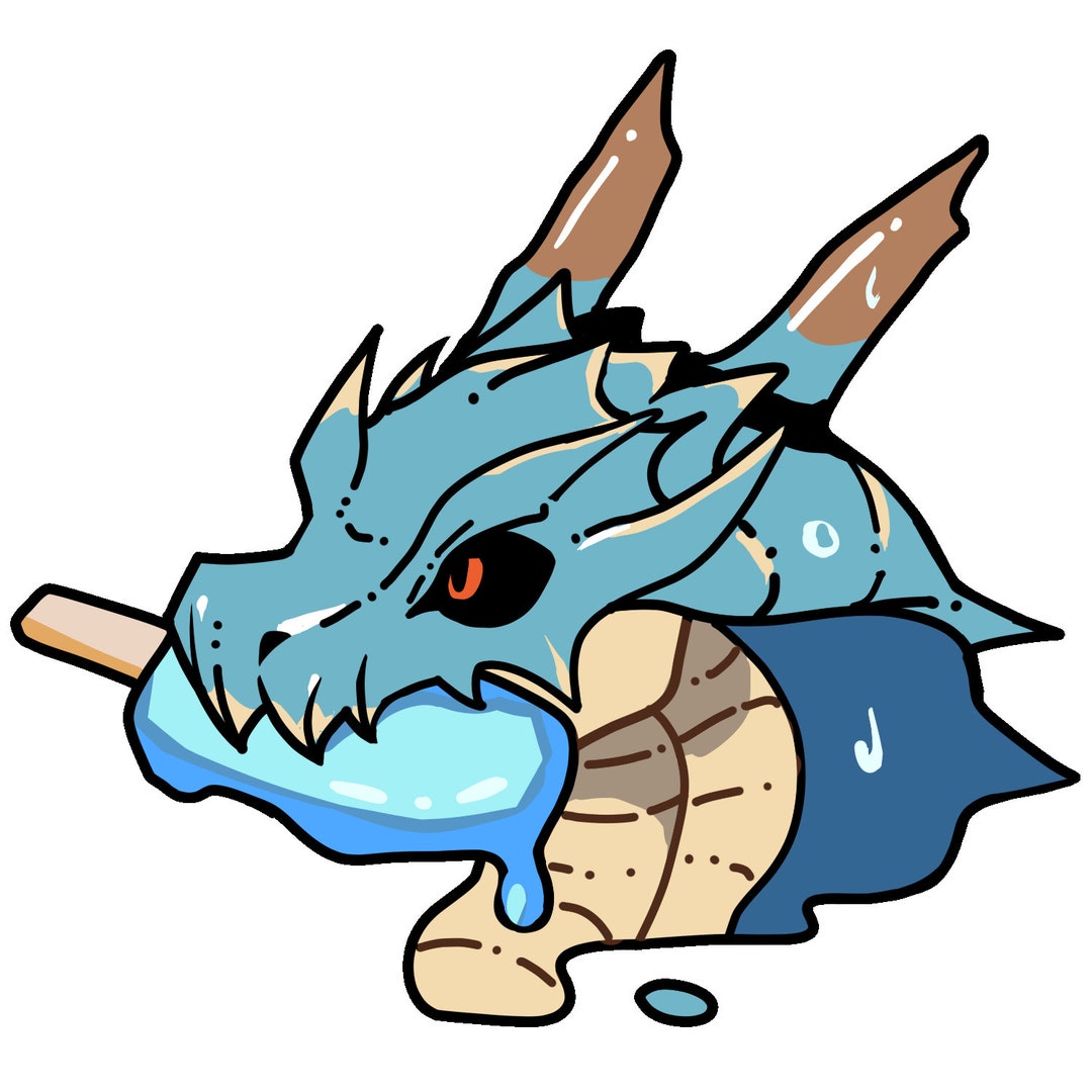 Monster Hunter Sea Salt Lagiacrus Vinyl Sticker - Etsy