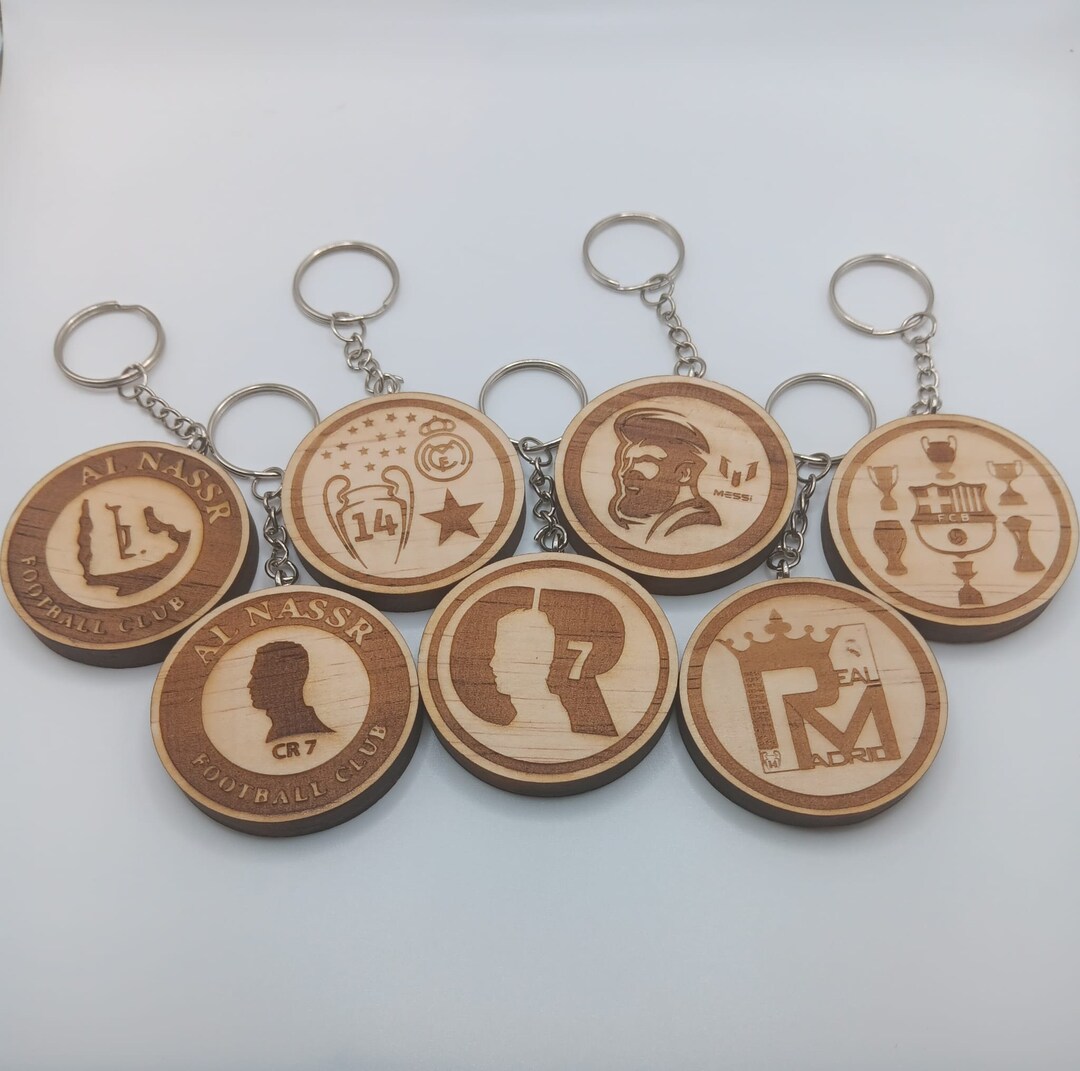 Custom ,key Chain,messi,cr7, Alnassr Cr7, Real Madrid 14 Champion ...