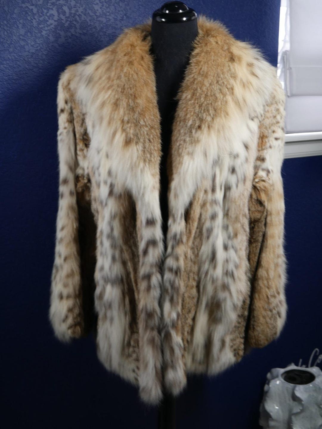 Gorgeous Heavily Spotted Bobcat Cat Lynx Fur Coat Jacket - Etsy