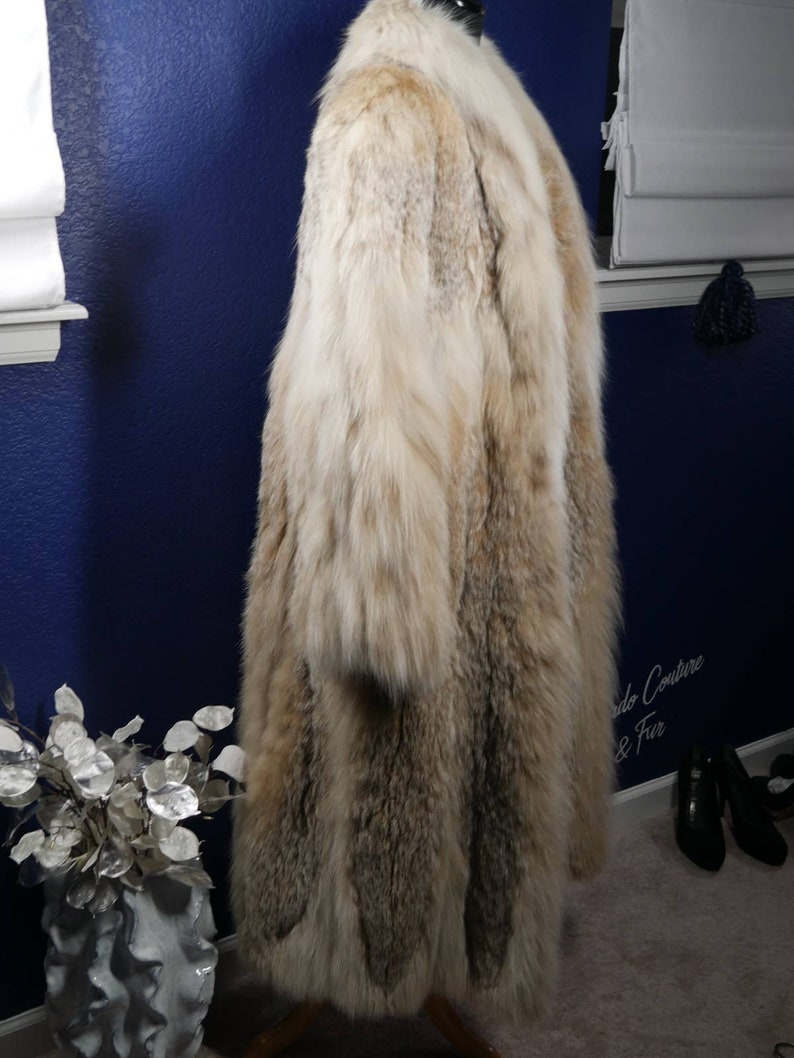 Full Length Canadian Lynx Fur Coat - Etsy