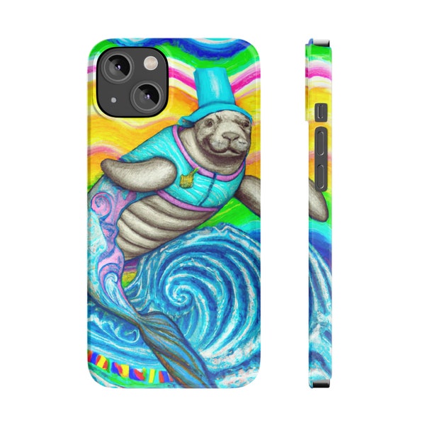 Manatee Phone Case - Etsy