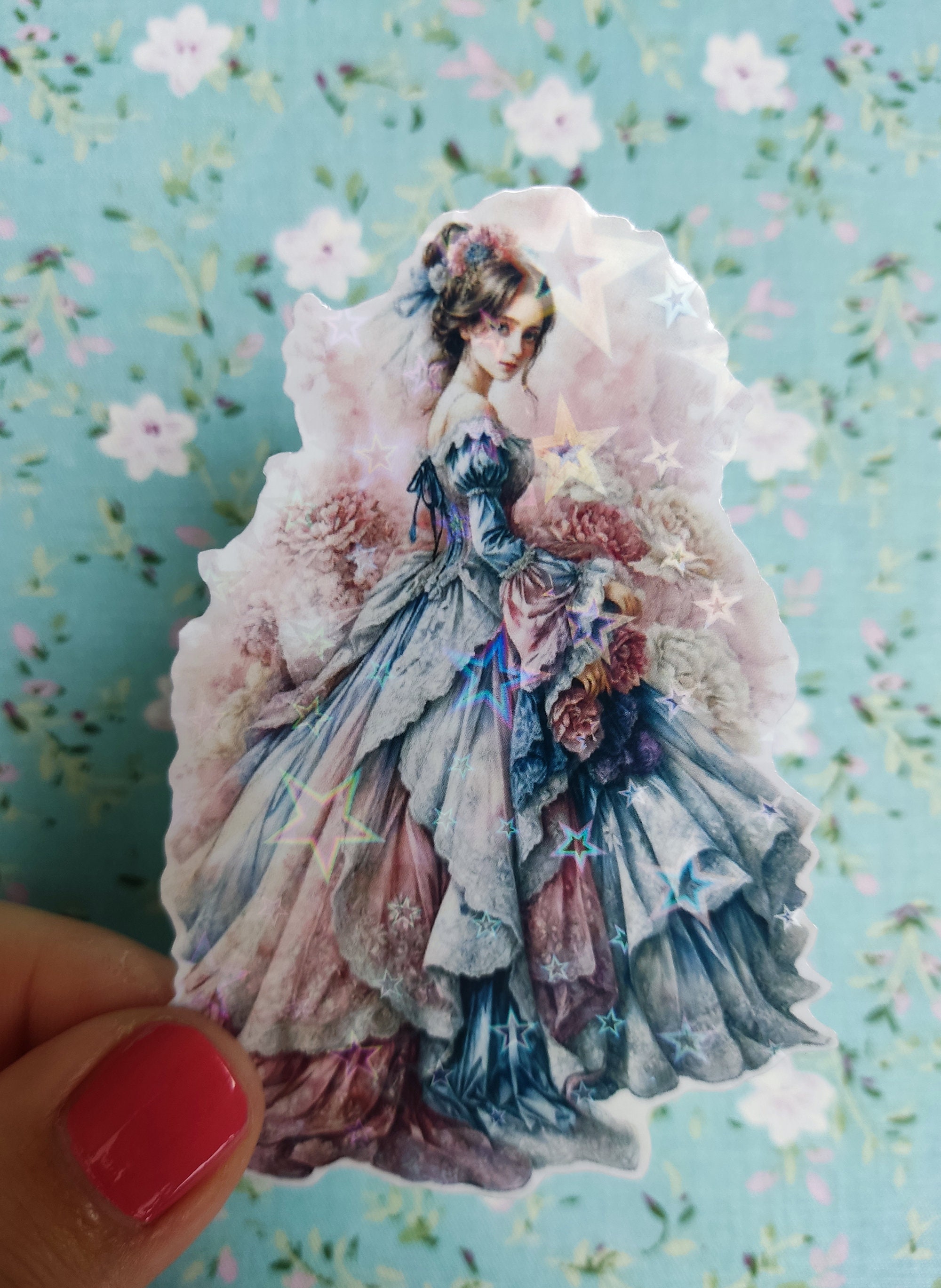 Victorian Stickers Pack Aristocrat Lady Edition - Etsy