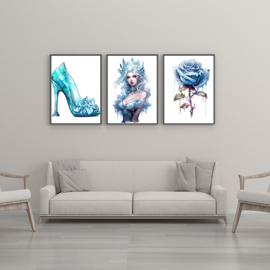 Ice Queen Clipart Bundle Digital Download - Etsy