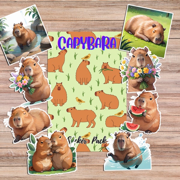 Adorable Capybara Kawaii - Etsy