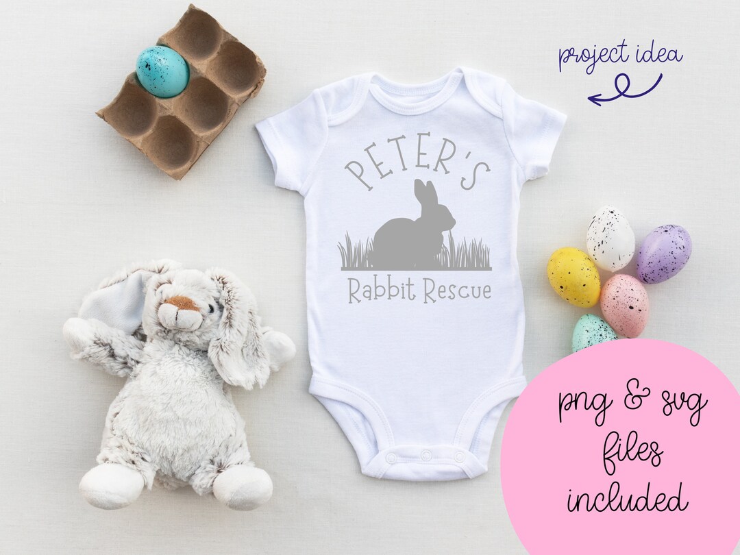 Peter’s Rabbit Rescue Png and Svg Files for Cricut, Sublimation and ...