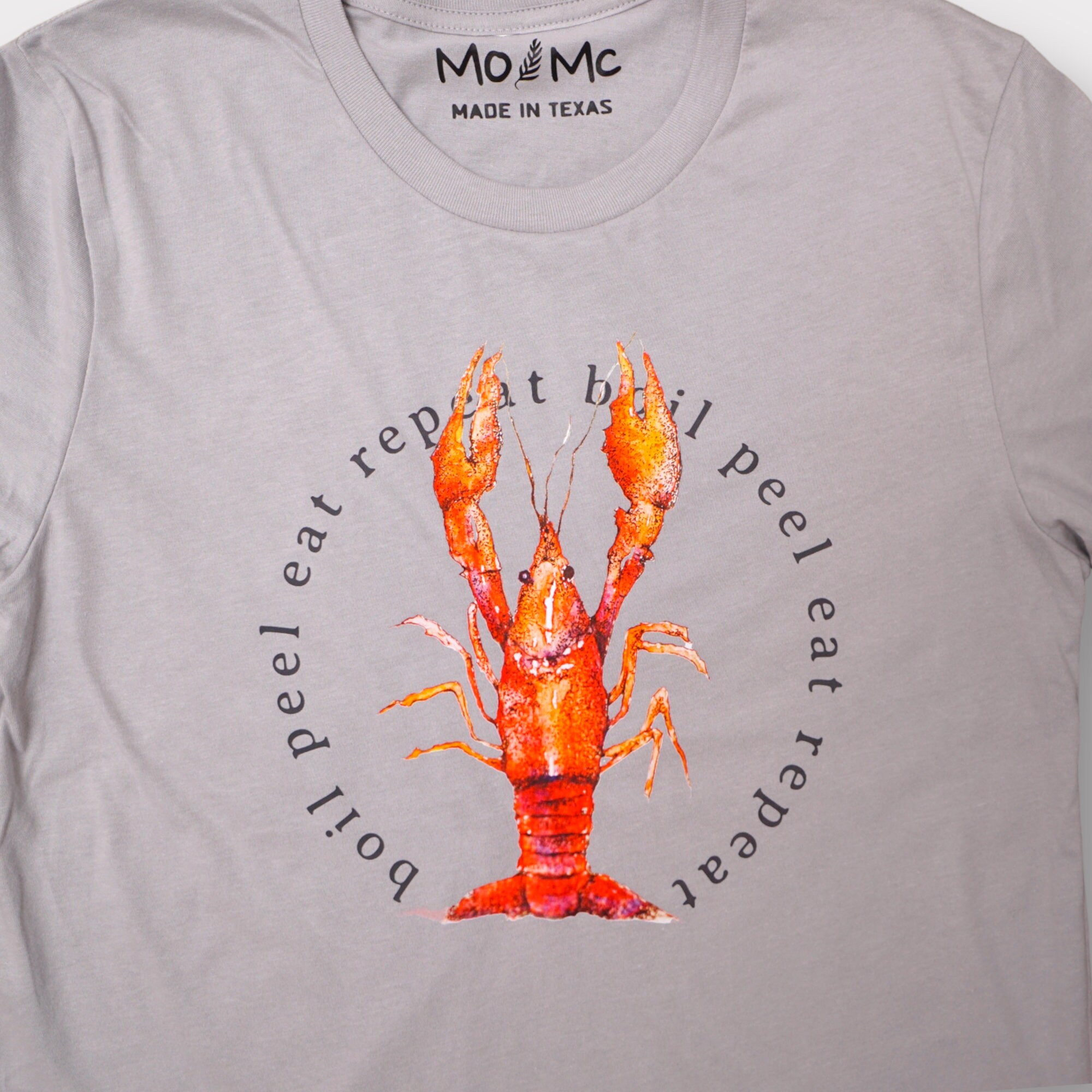 Crawfish Boil Peel Eat Repeat Hand Drawn Texas Fine Artist Original ...