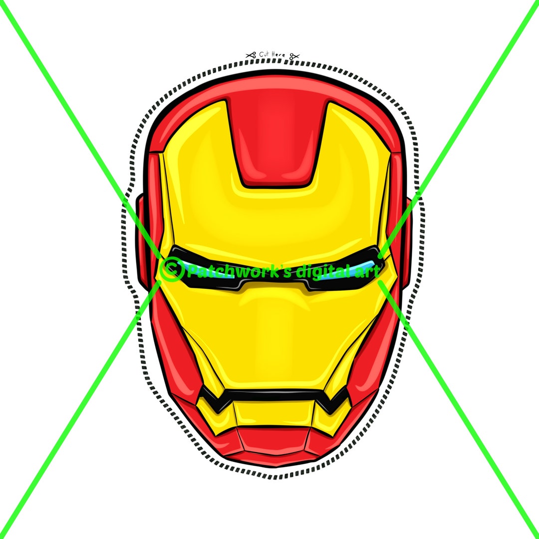 Superhero Party Masks, Digital Party Masks, Kids Party Supplies - Etsy