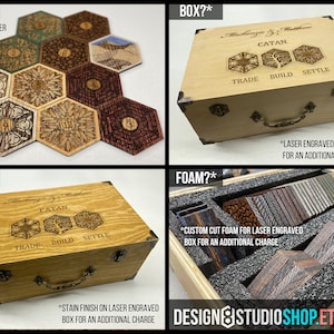 FREE SHIP (US)! Custom Made Lavish Hexagon Gameboard Wooden Custom Game Board Handmade Solid Oak ...