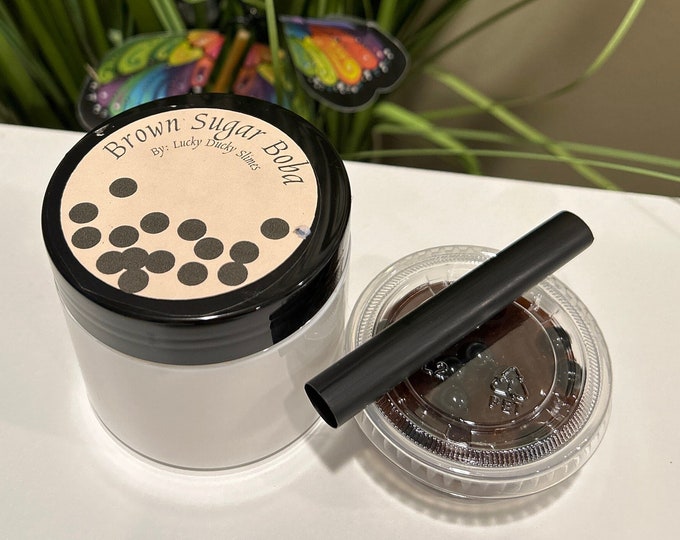 Brown Sugar Boba Slime scented - Etsy