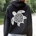 Summer Vibes Sea Turtle Mandala Hoodie, Turtle Mandala Sweatshirt, Sea ...