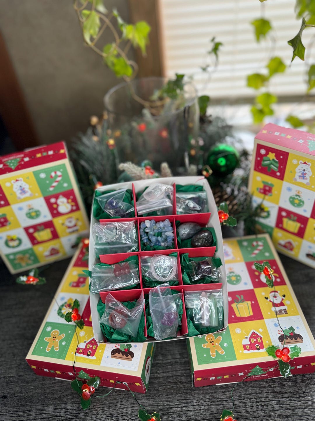 Crystal Advent Calender, 12 Day Advent Calender, Crystal Christmas ...