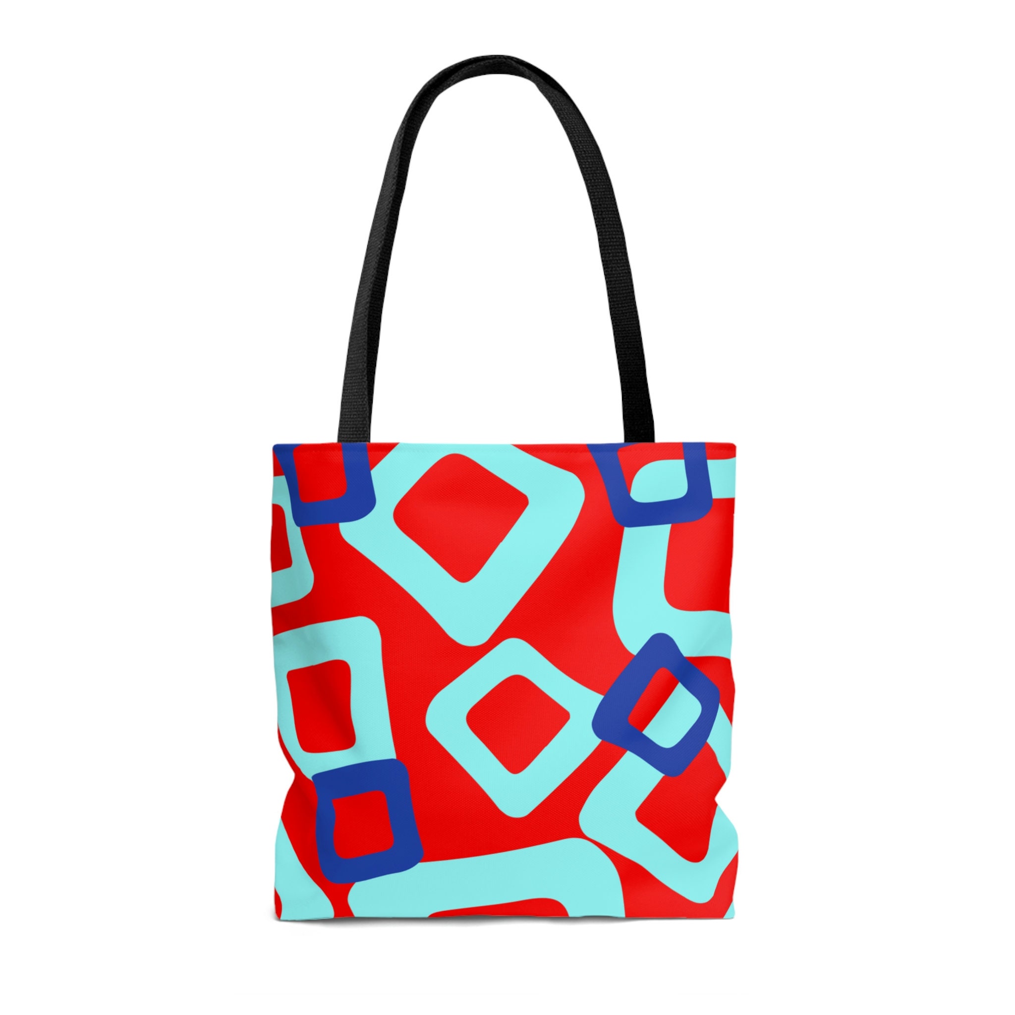 Color Shapes Tote Bag / Gift for Her / Tote Bag for Women / Colorful ...