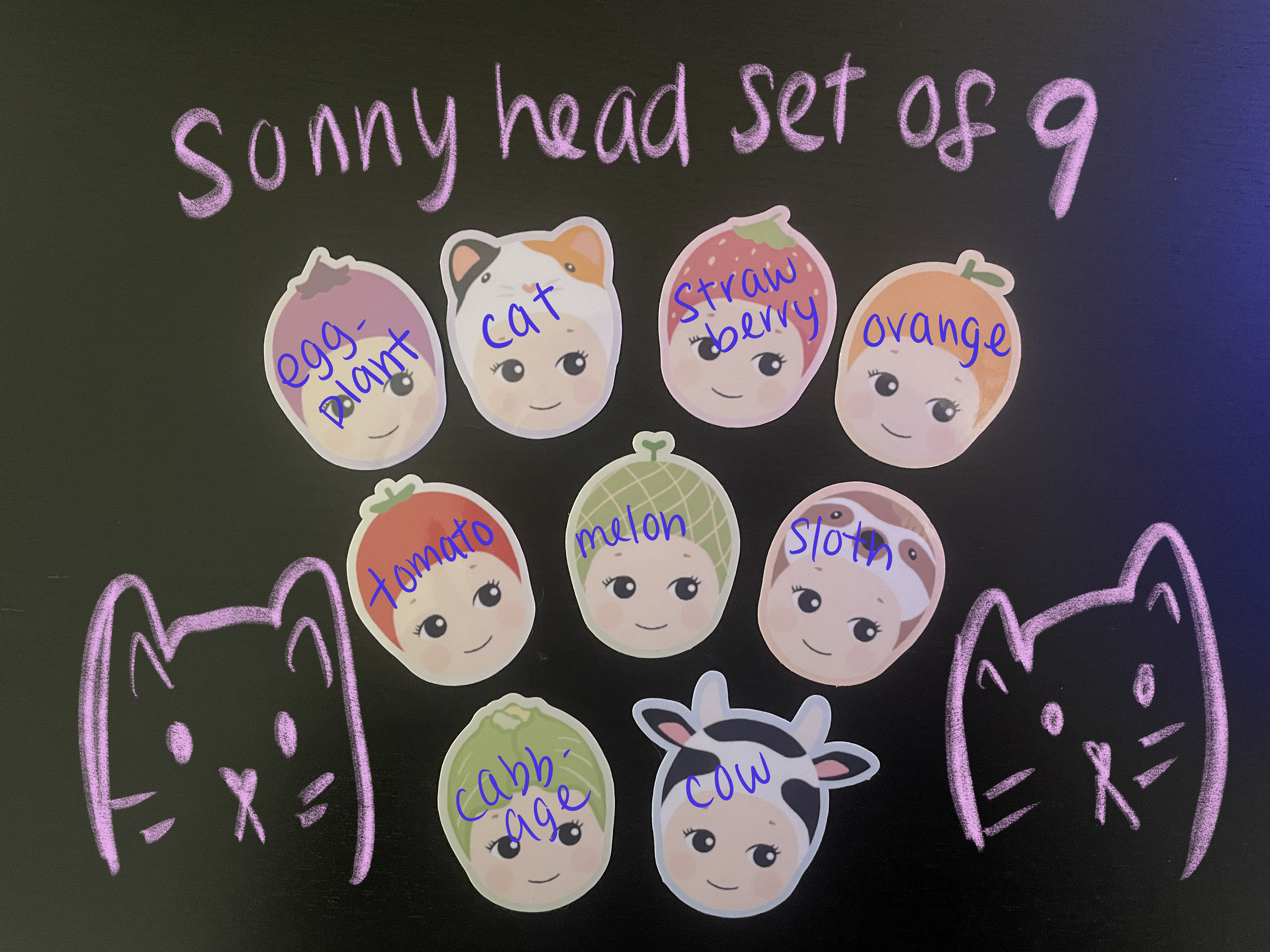 Sonny Angel Stickers 3 read Description Glossy & - Etsy