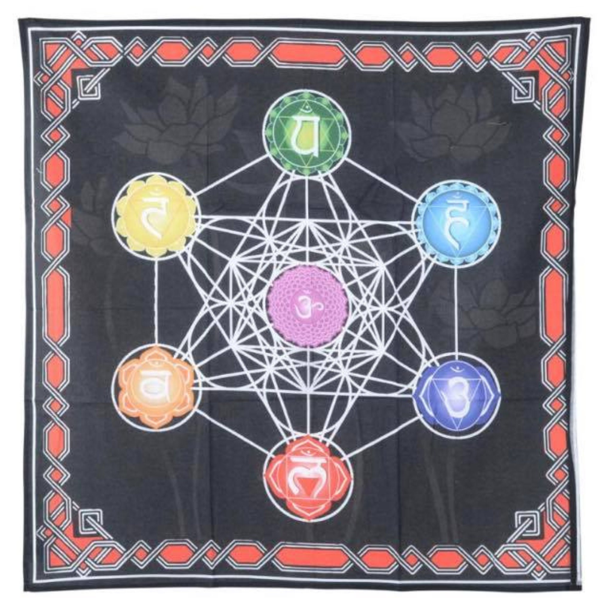 7 Chakra Altar Cloth - Etsy