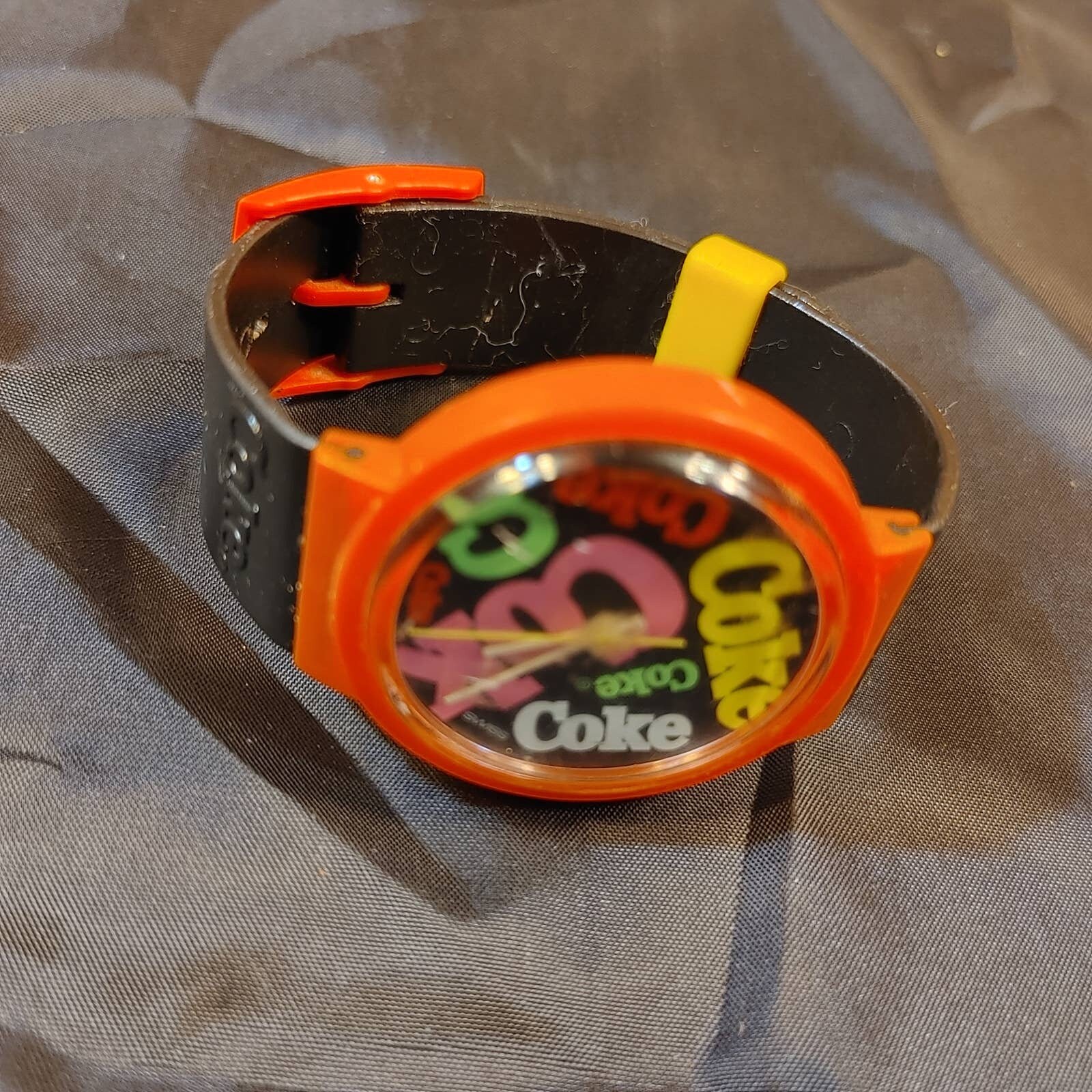 The Real Thing Coke Swatch Swiss Watch 1980's Coca Cola - Etsy
