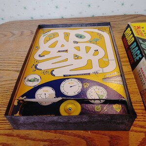 Driver's Ed Vintage Road Race Game Cars Box Made Chicago Sidney A ...