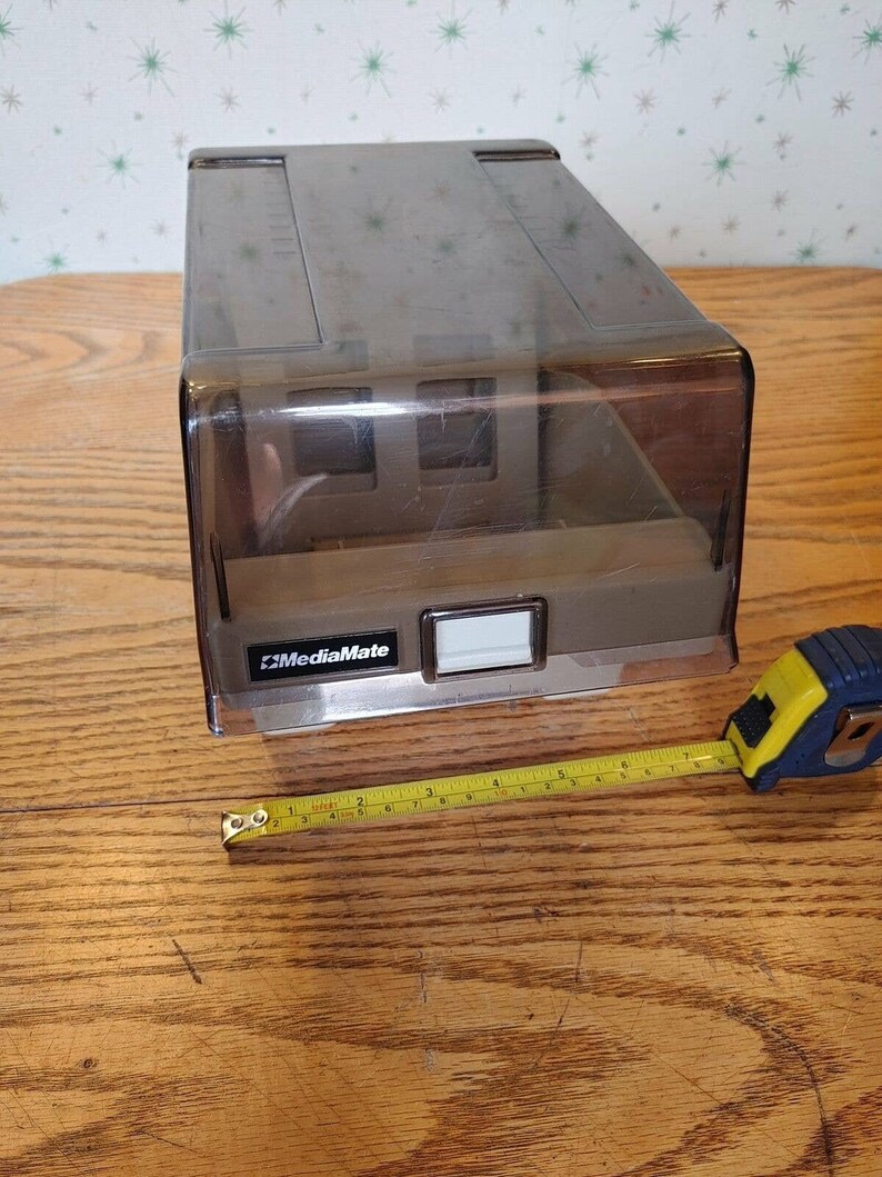 Floppy Fun Vintage Floppy Disc Storage Cases 2 Mediamate Computer 5 1/4 ...