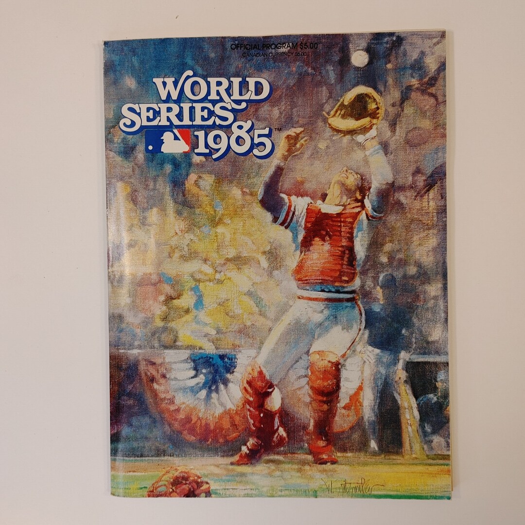 1985 World Series MLB Game Program Royals Cardinals GC Free Shipping - Etsy