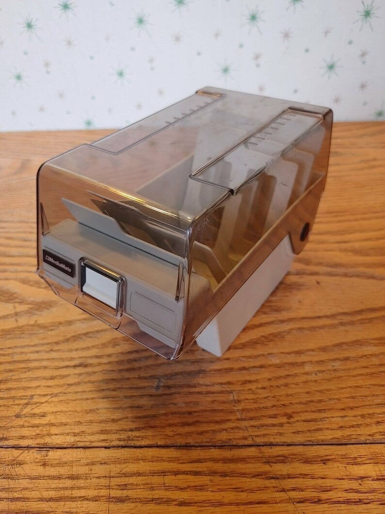 Floppy Fun Vintage Floppy Disc Storage Cases 2 Mediamate Computer 5 1/4 ...