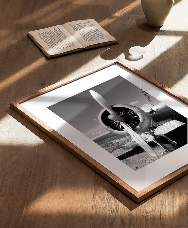 Aircraft Propeller Wall Art Airplane Print Aviation Art Wall Decor ...