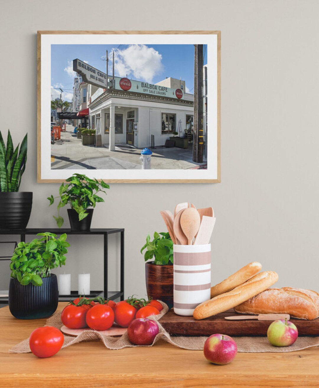 Balboa Cafe San Francisco, Print, SF Wall Art, Facades, Storefronts ...
