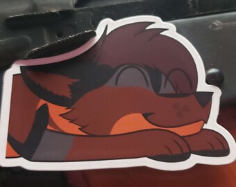 BIG Hollow Squad Xavier Wulf Vinyl Decal Sticker Car Truck - Etsy